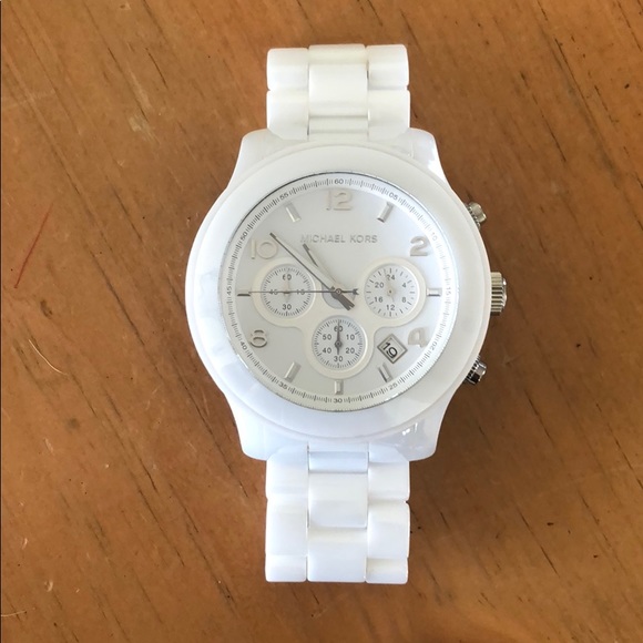 Michael Kors | Jewelry | Michael Kors Ceramic Watch | Poshmark